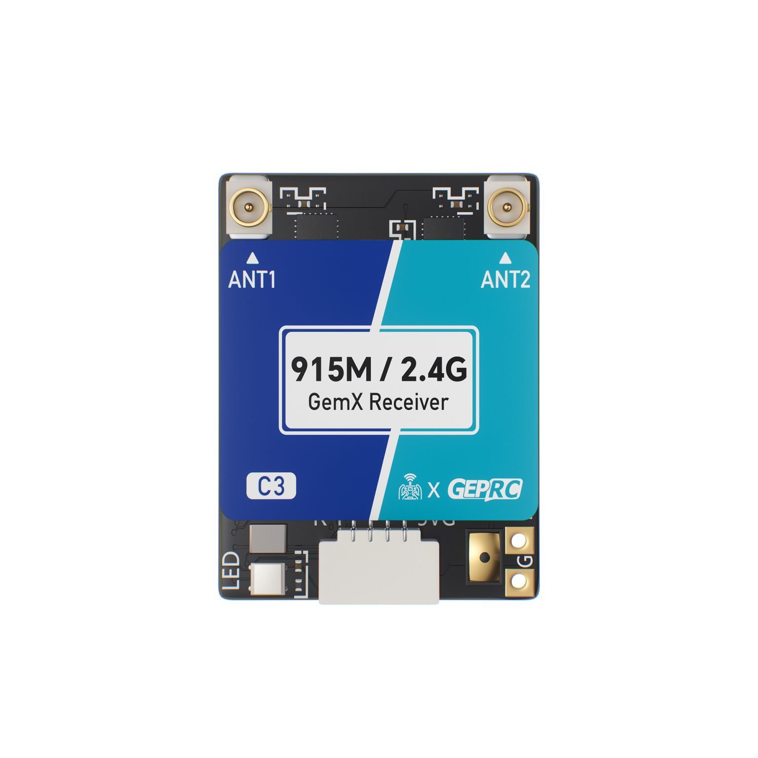 GEPRC ELRS 915M/2.4G C3 Gemini Xrossband Receiver - GEPRC